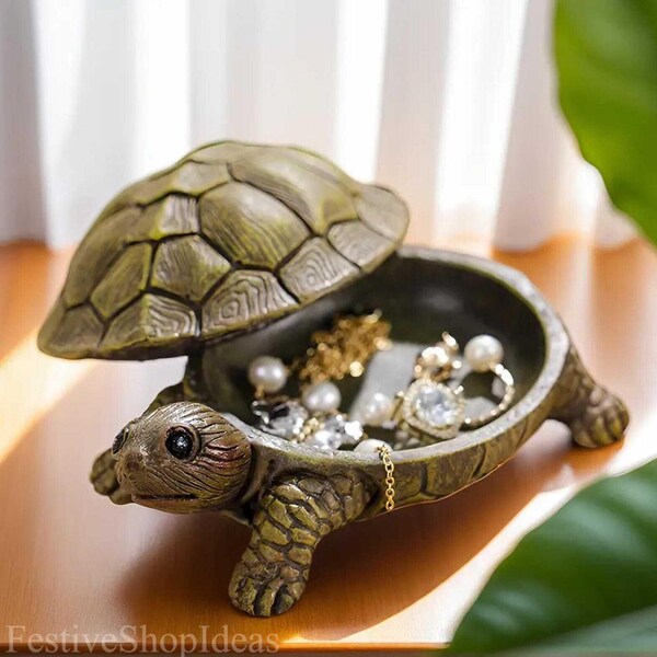 Turtle Trinket Box - Etsy