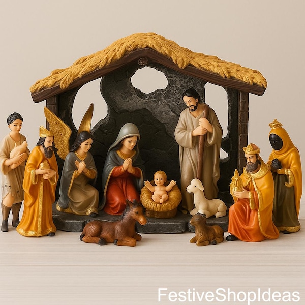Small Christmas Figures - Etsy UK