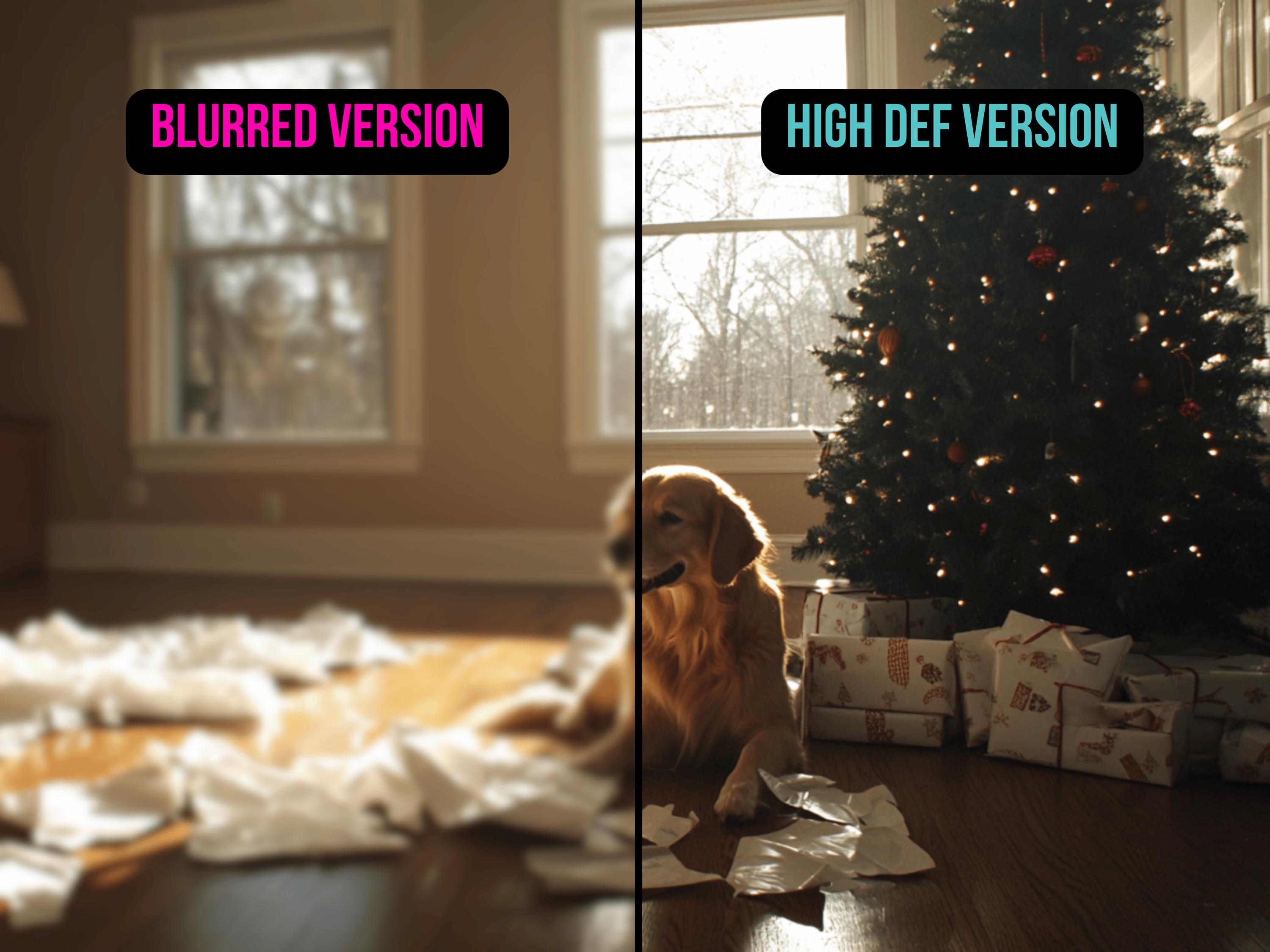 Funny Holiday Dog Zoom Background | Very Puppy Christmas Backdrop ...