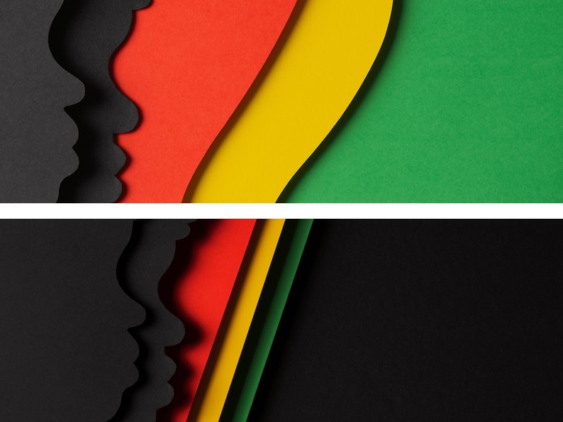 Juneteenth Zoom Backgrounds: Black History Month Virtual Backdrop ...