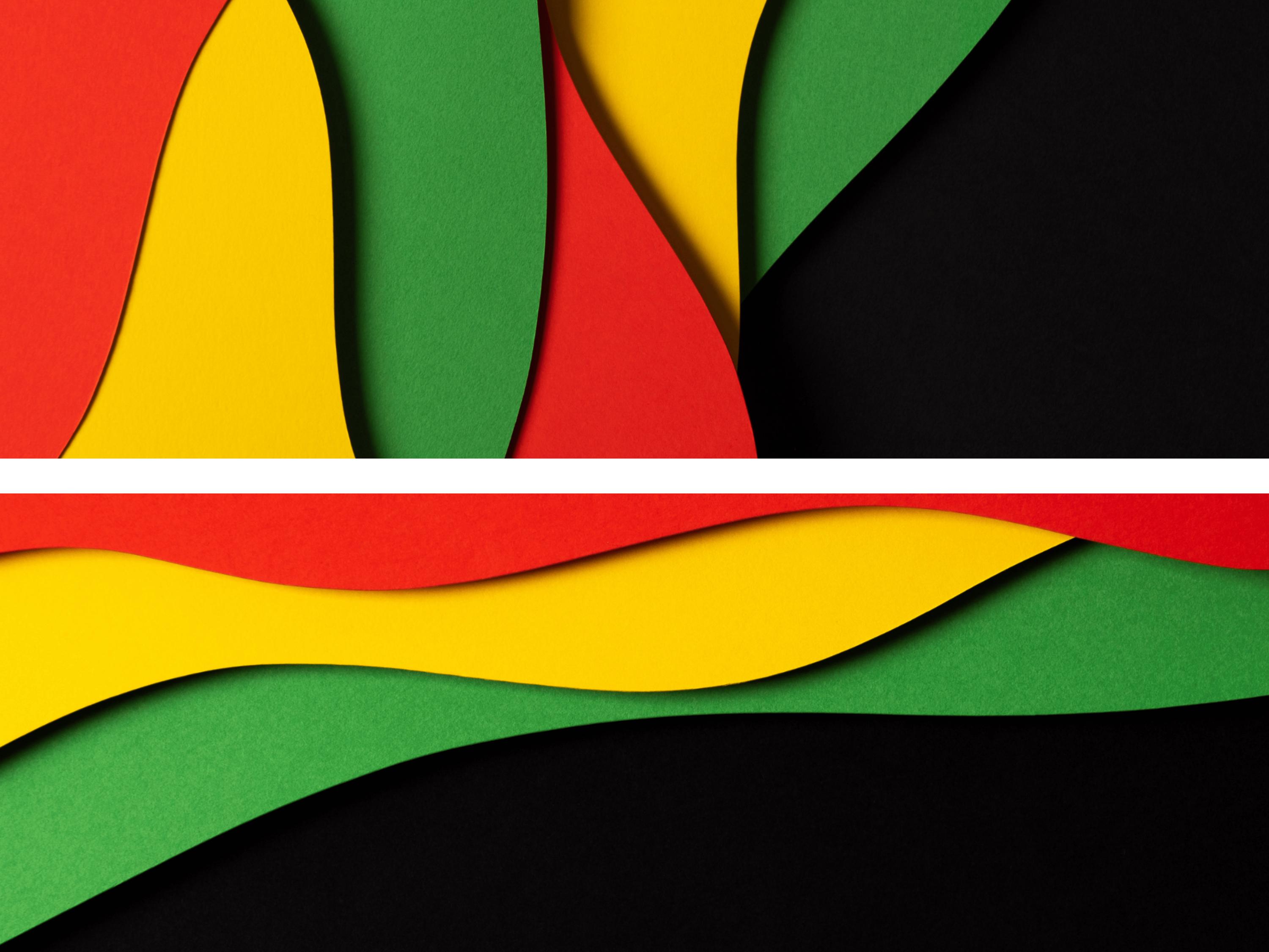 Juneteenth Zoom Backgrounds: Black History Month Virtual Backdrop ...