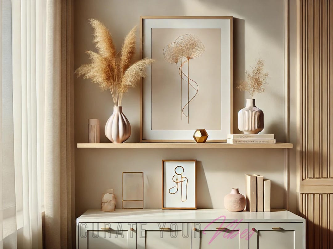 Modern Boho Neutral Background for Zoom | Stream Background of Home ...