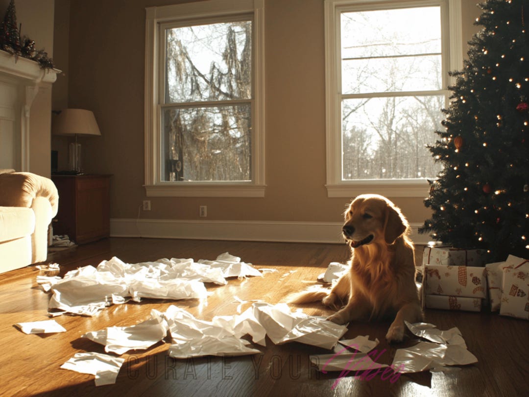 Funny Holiday Dog Zoom Background | Very Puppy Christmas Backdrop ...