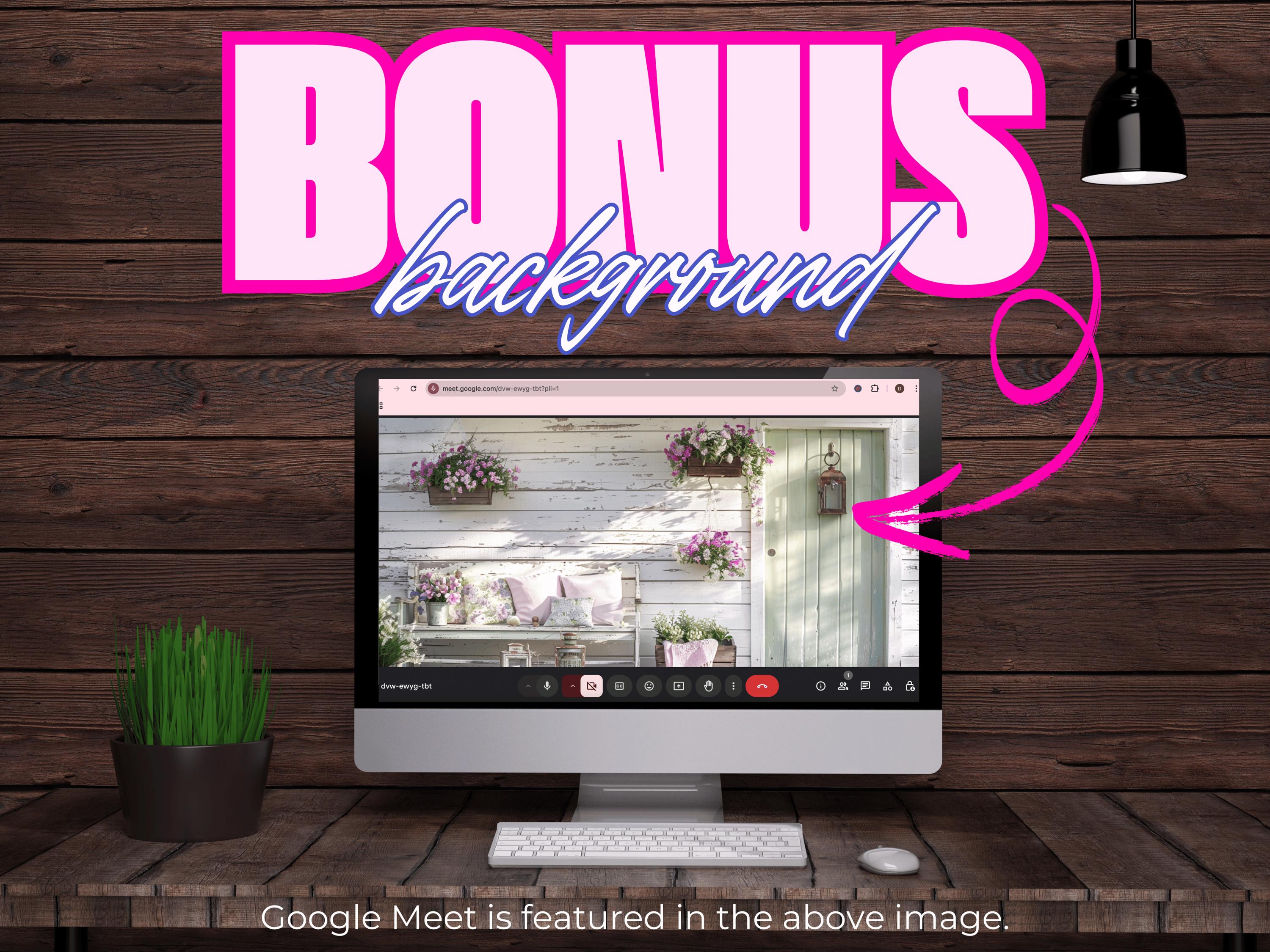 Spring Farmhouse Porch Zoom Background, Cozy Springtime Cottagecore ...