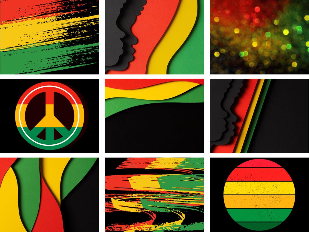 9 Juneteenth Virtual Backgrounds, Computer Background Zoom & Microsoft ...