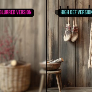 Rustic Winter Cabin Teams Background | Farmhouse Home Office Backdrop ...