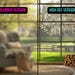 Spring Cozy Cabin Zoom Background, Farmhouse Scene, Blooming Cherry ...