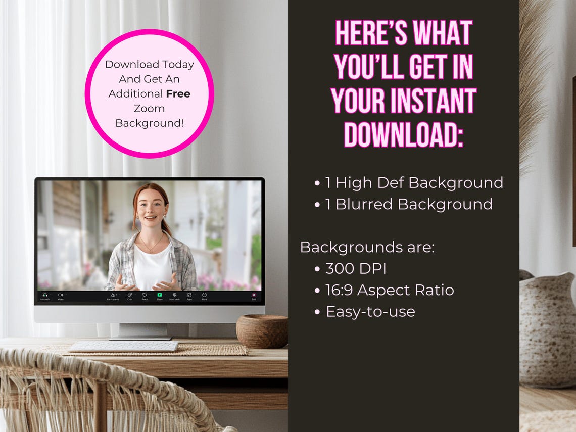 Spring Farmhouse Porch Zoom Background, Cozy Springtime Cottagecore ...