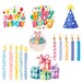 Watercolor Happy Birthday Clipart Set, Birthday Party PNG SVG, Balloons ...