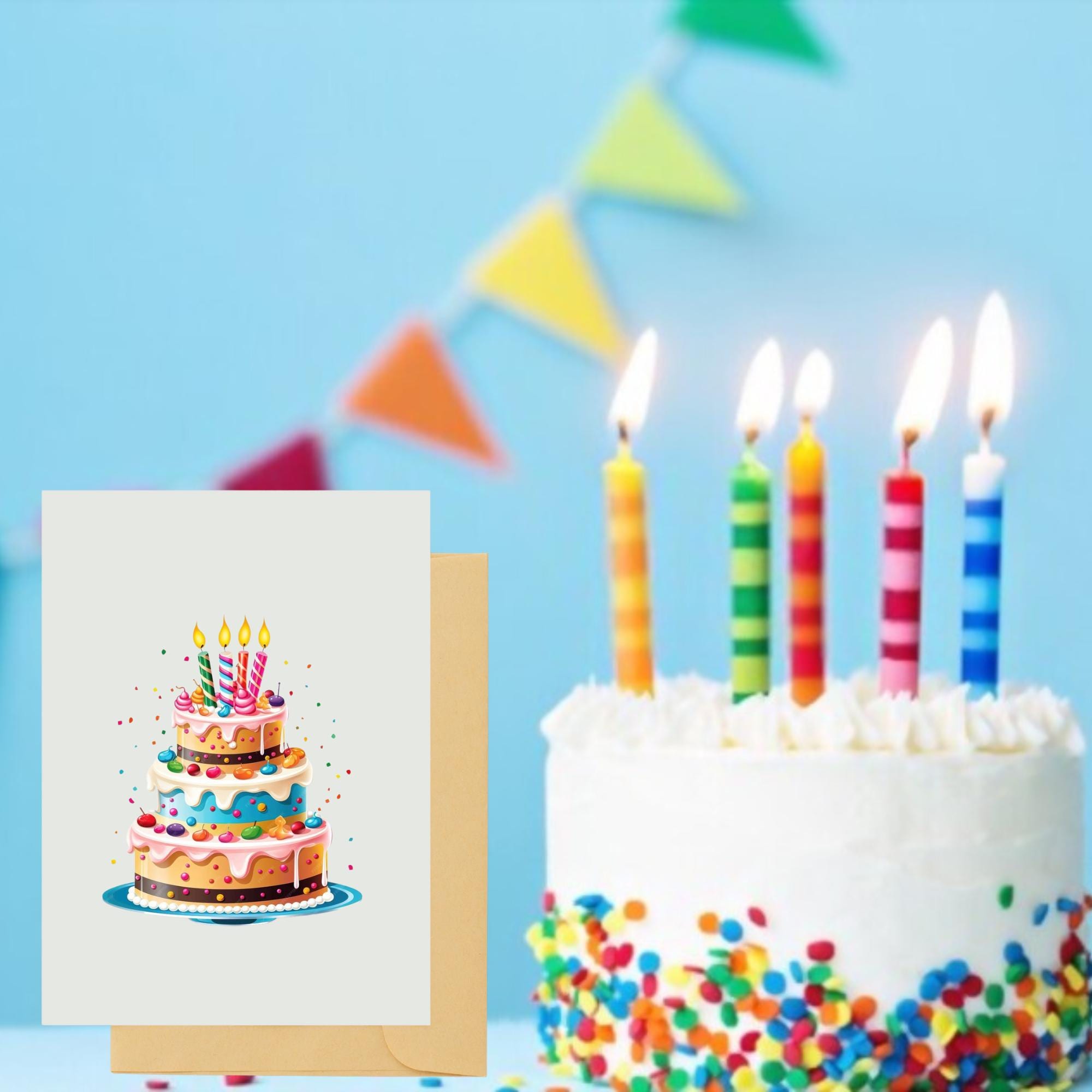 Watercolor Happy Birthday Clipart Set, Birthday Party PNG SVG, Balloons ...