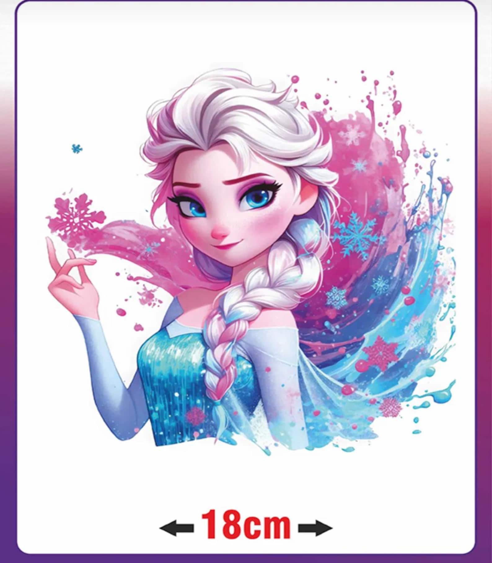 Elsa and Barbie Iron-on Transfer Printing Types - Etsy