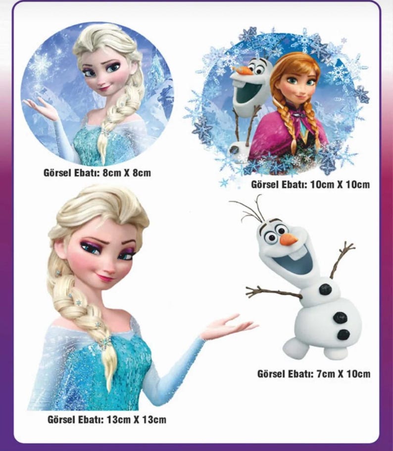 Elsa and Barbie Iron-on Transfer Printing Types - Etsy