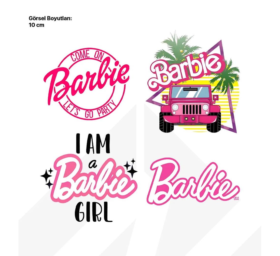 Elsa and Barbie Iron-on Transfer Printing Types - Etsy