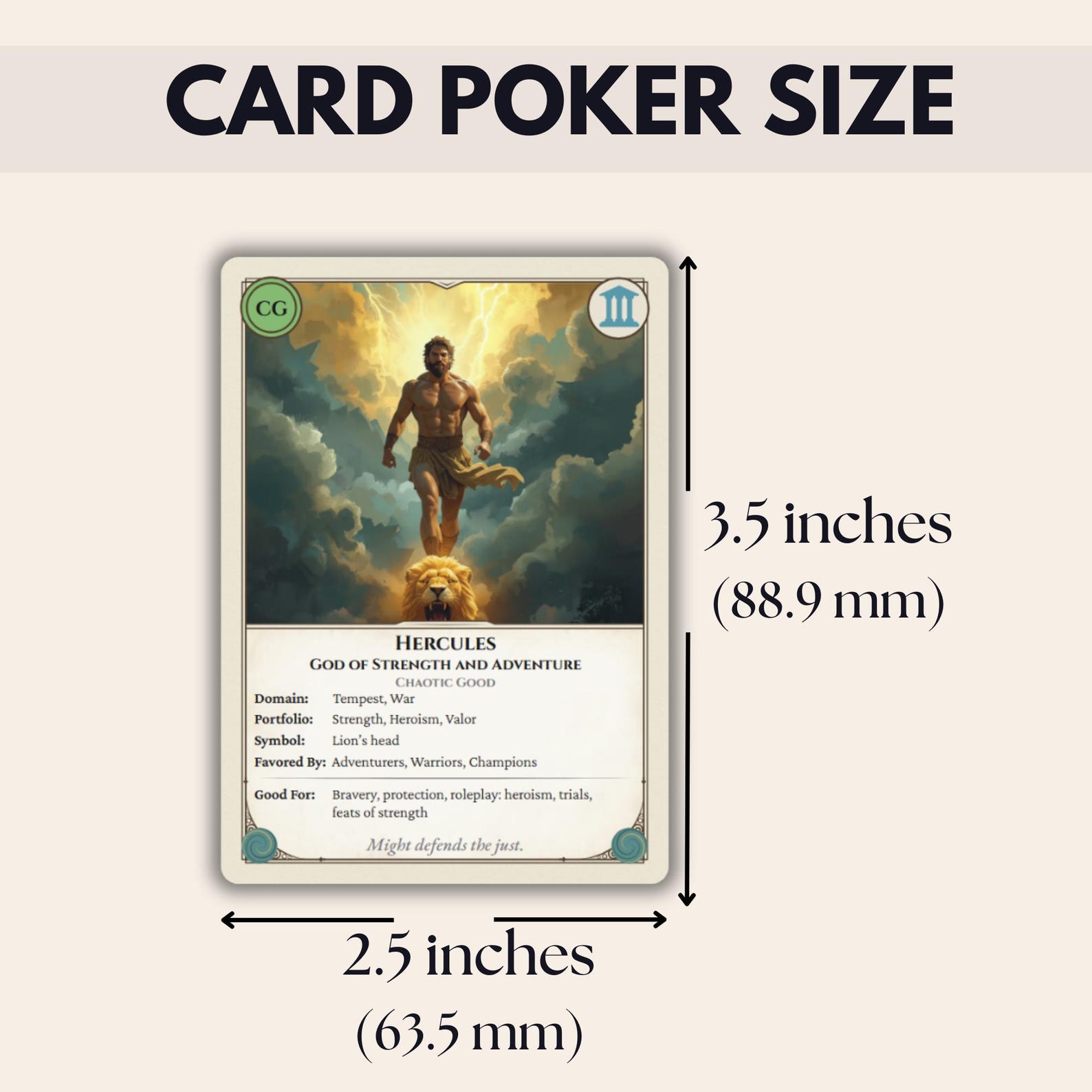 Dnd Deity God Cards 5e Illustrated Bundle Digital Download Dungeons and ...