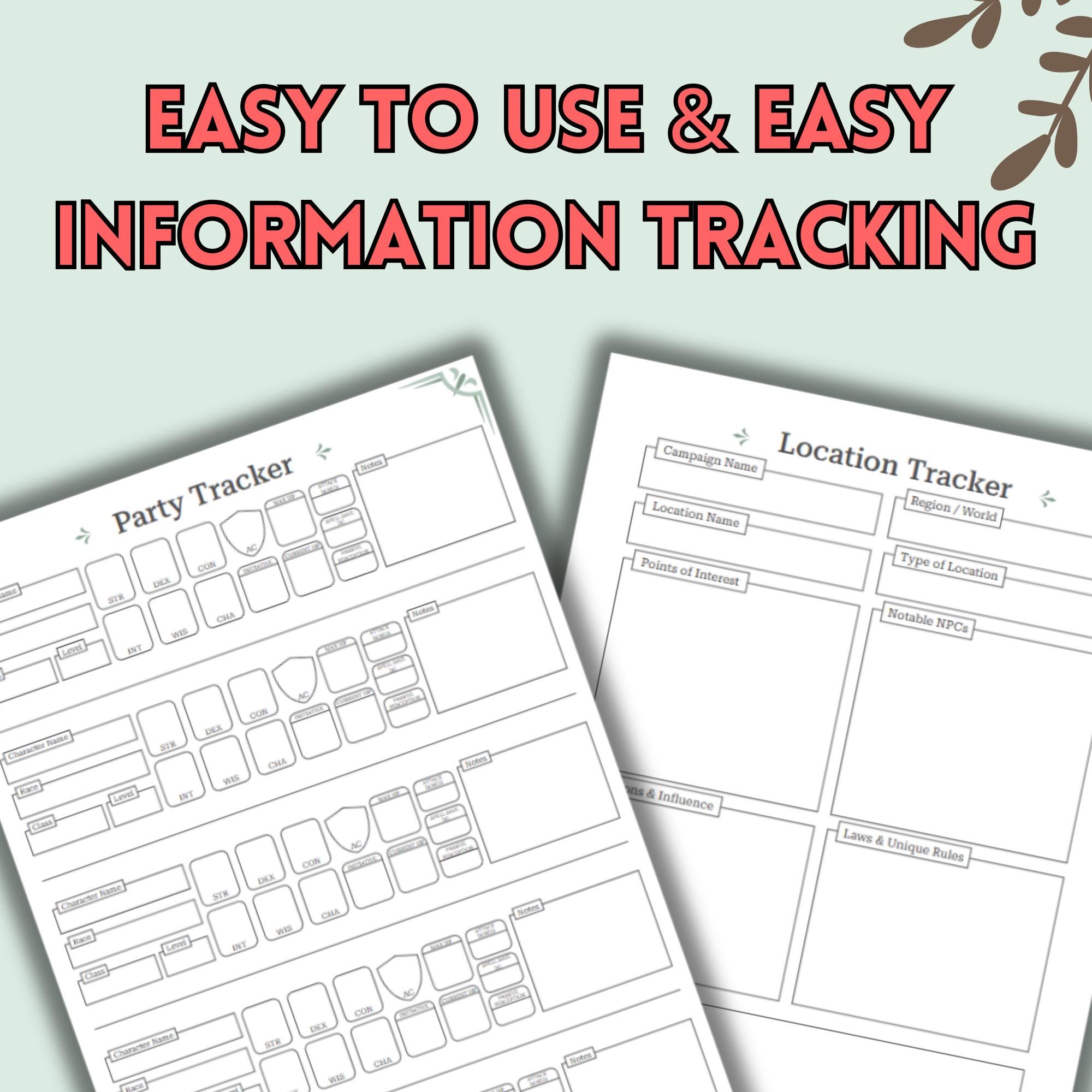 Ultimate Dnd DM Master Planning Kit Dungeon Master Tools Dnd GM Planner TTRPG Digital Download ...