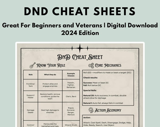 D&D Quick Reference Cards Collection | Dnd Accessories | Dungeons and ...