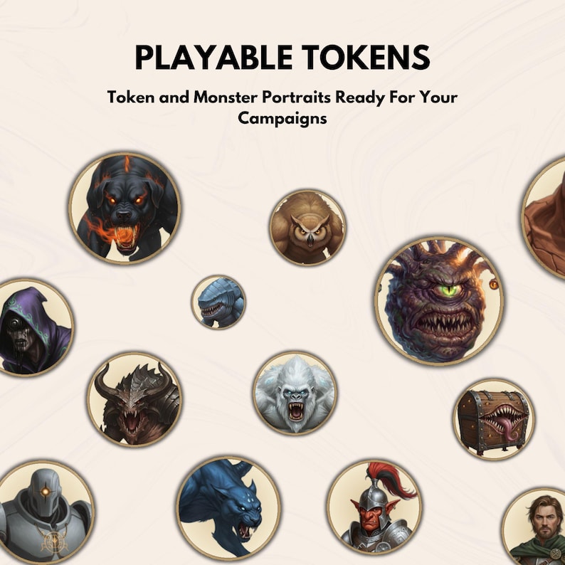 Dnd Monster Cards Bundle 5e 5.5e 2014 2024 Printable Statblock Dungeons ...
