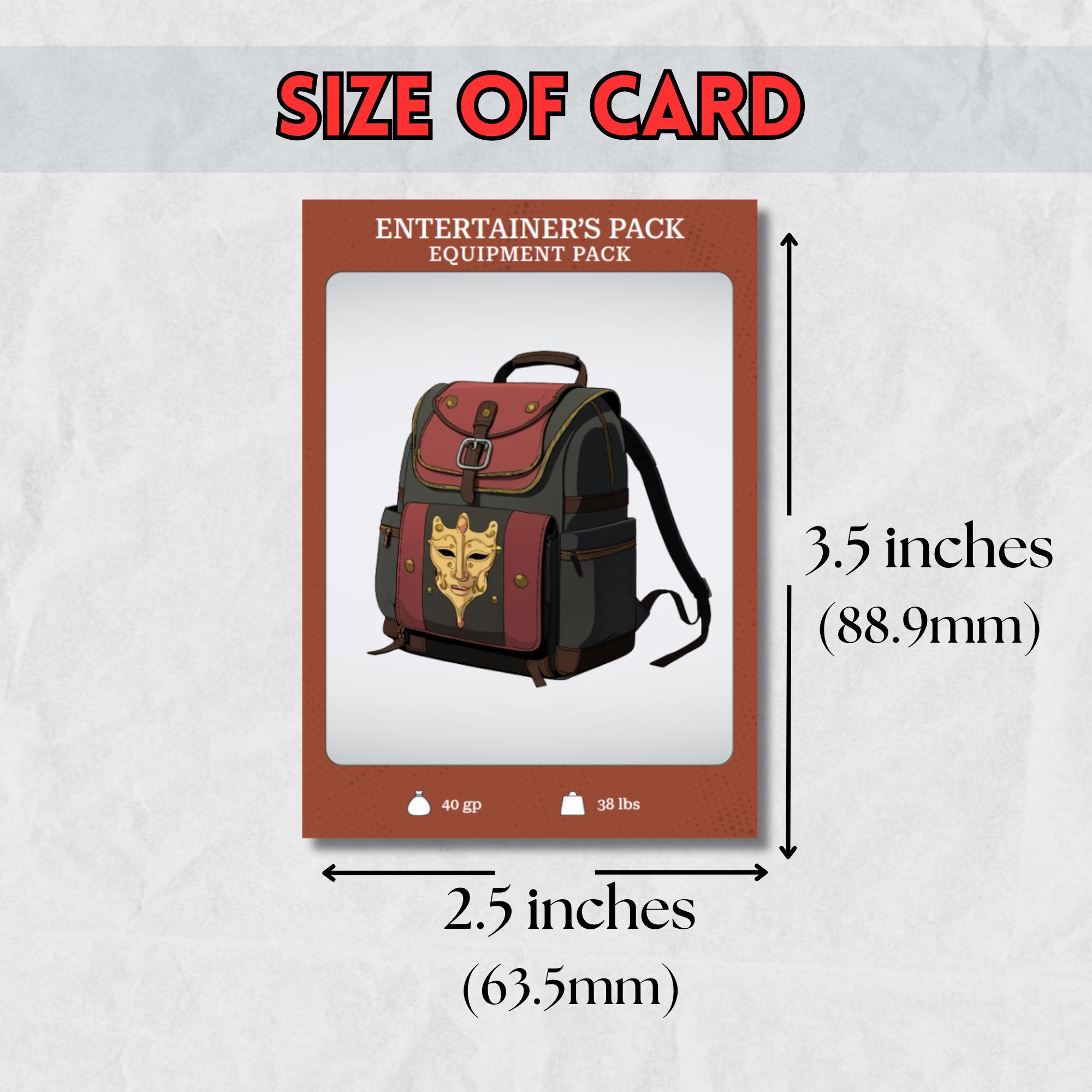 Dnd Equipment Cards Pack Bundle New Digital Download 2024 - Dungeons ...