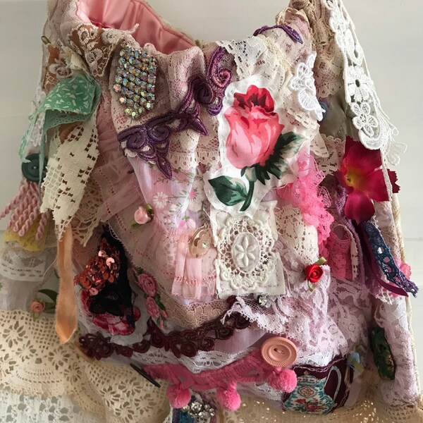 Shabby Chic Purse - Etsy