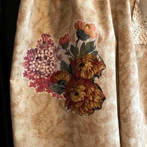 Artsy Art to Wear Womens Rose Applique Pantaloons Bloomers Unique OOAK ...