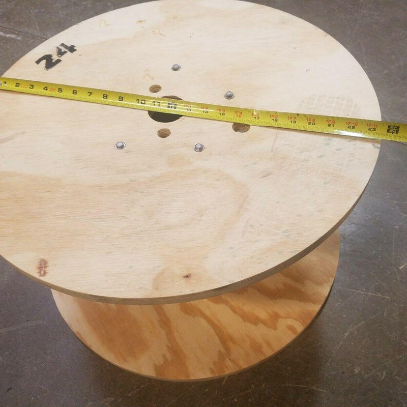 Wood Reel Tables - Etsy