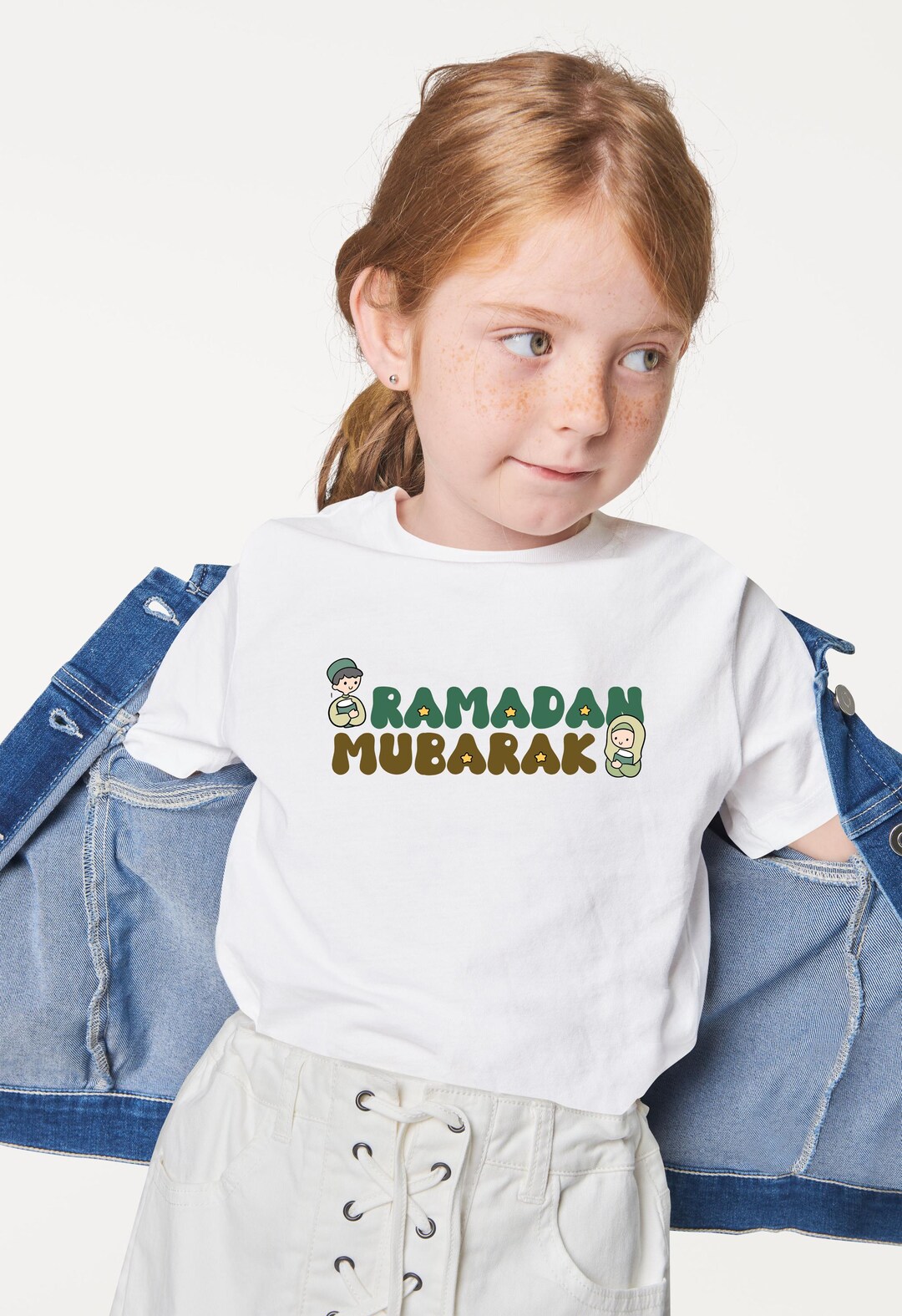 Ramadan Mubarak Kids Shirts, Ramadan Gift for Youth, Ramadan Kareem ...