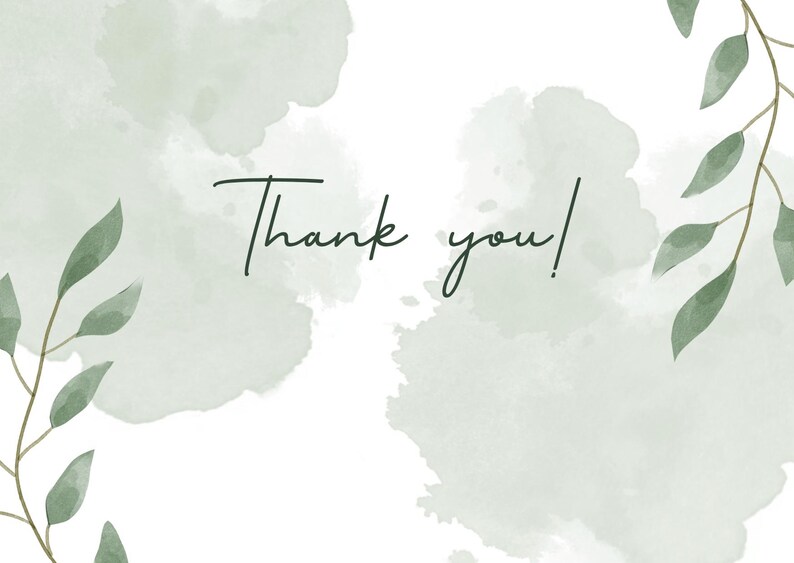 A Simple Thank You - Etsy