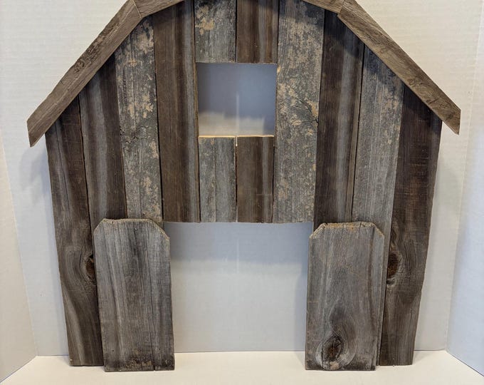 Rustic Primitive Barn Wall Hanging Decoration Wall Art, Rustic Barn ...