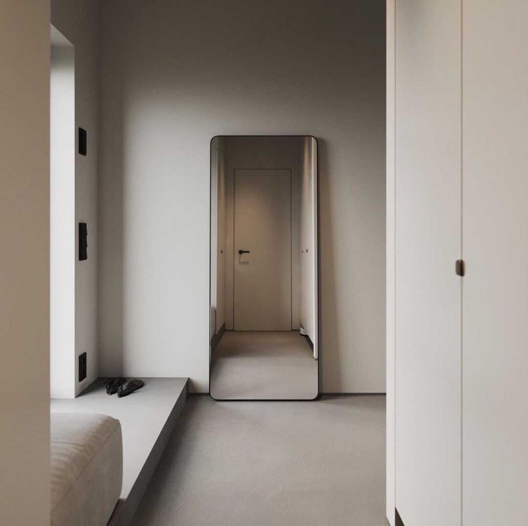 Square Classic Mirror, Custom Size Mirror, Full Length Mirror ...