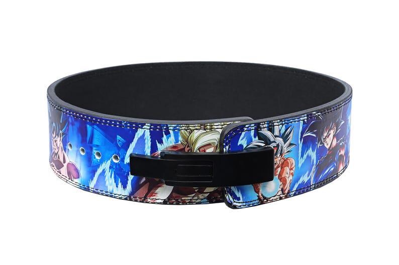 Goku Anime Belt Goku Ultra Instinct Belt Powerlifting Custom Lever Belt ...