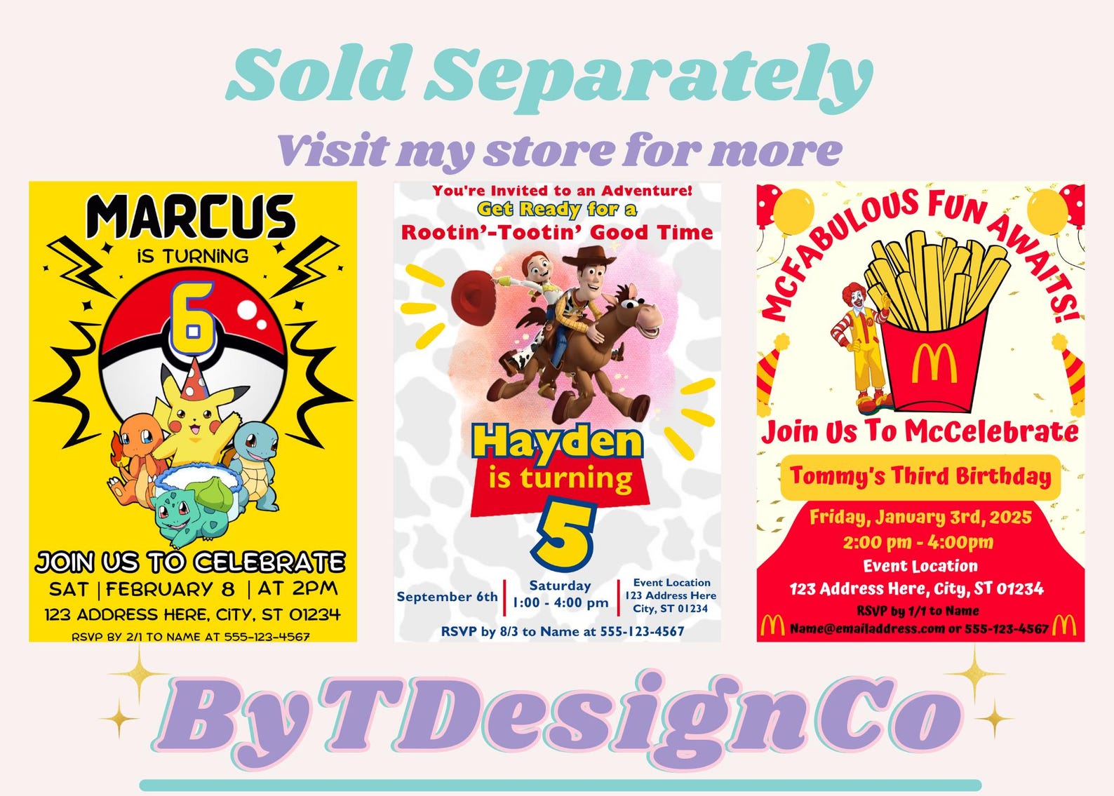 Sonic Birthday Bash Invitation Template | Thrilling Supersonic Theme ...