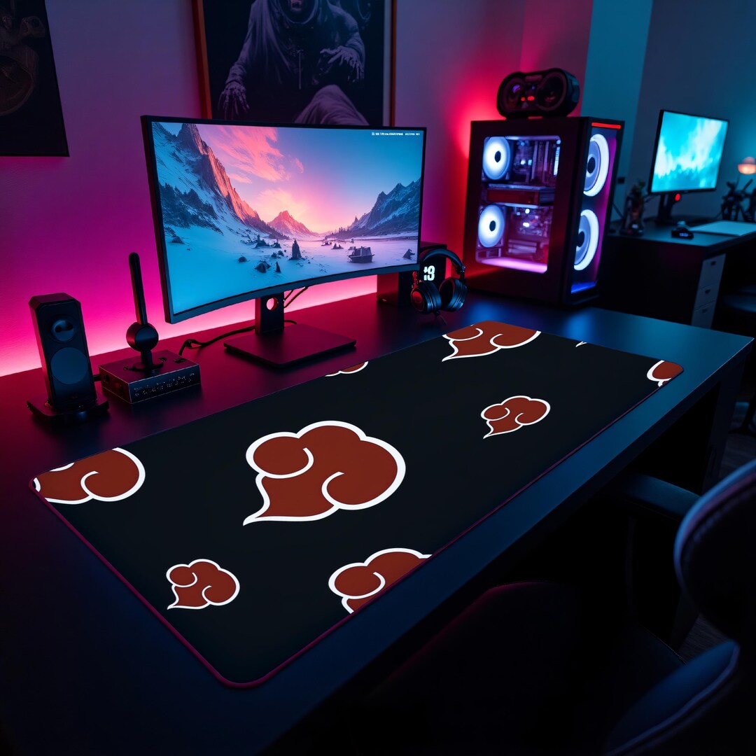 Naruto Akatsuki Mousepad | Gaming Desk Mat | Anime Mousepad | Anime ...