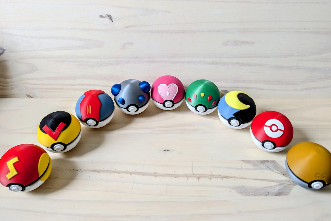 Generation 2 Pokeballs - Etsy