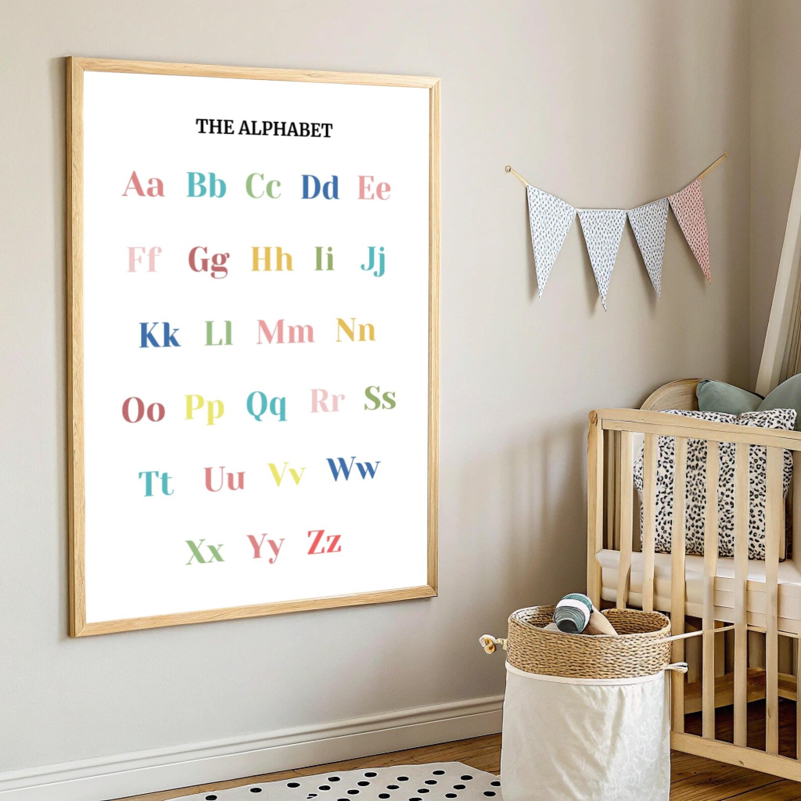 Educational Preschool Posters Set of 15 Printable Nursery Decor Wall ...