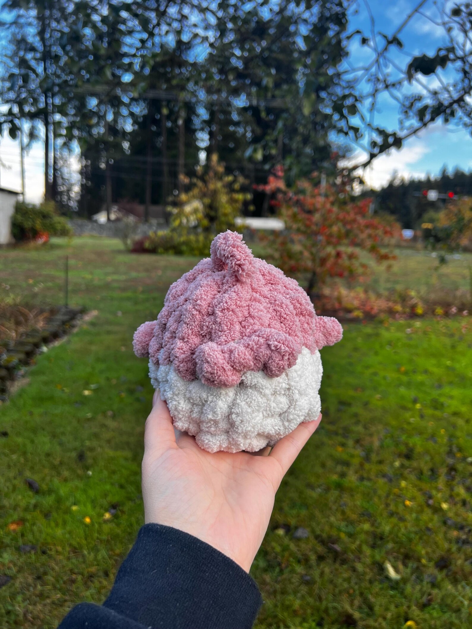 Handknit Whale Plushie: Derpy Crochet Stuffed Animal - Etsy