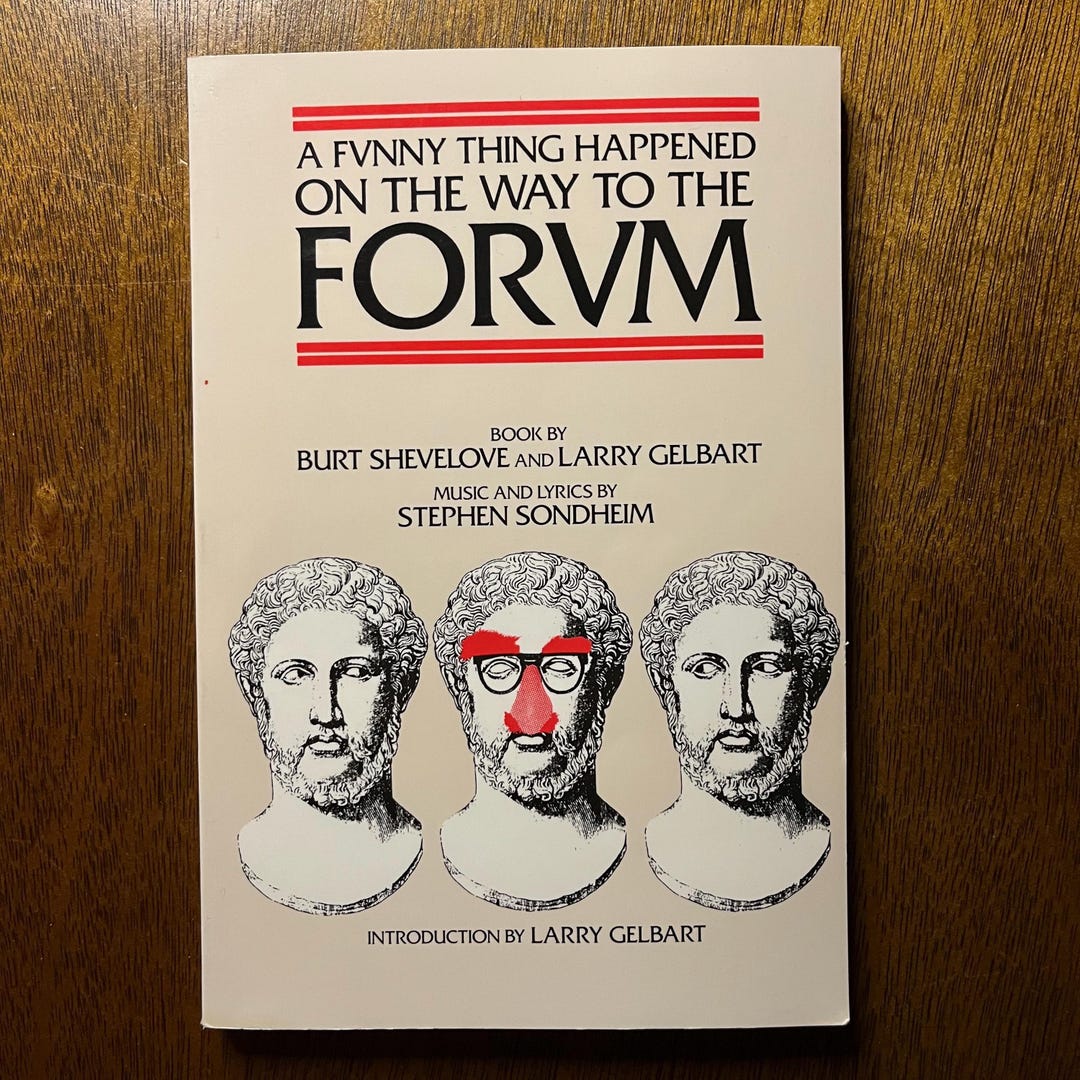 Vintage A Funny Thing Happened on the Way to the Forum - Etsy