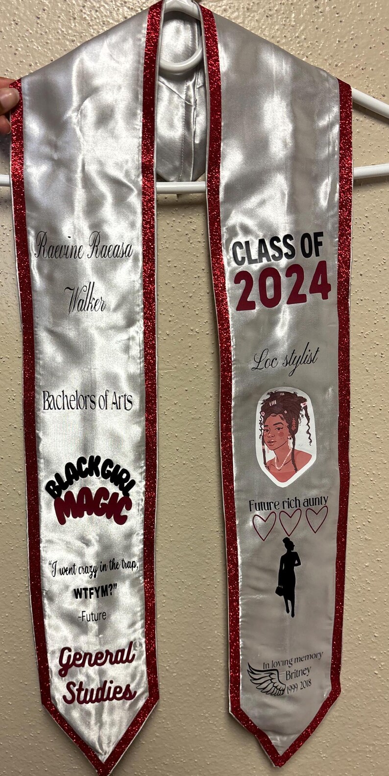 Custom-made Graduation Stole - Etsy