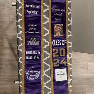 Custom-made Graduation Stole - Etsy