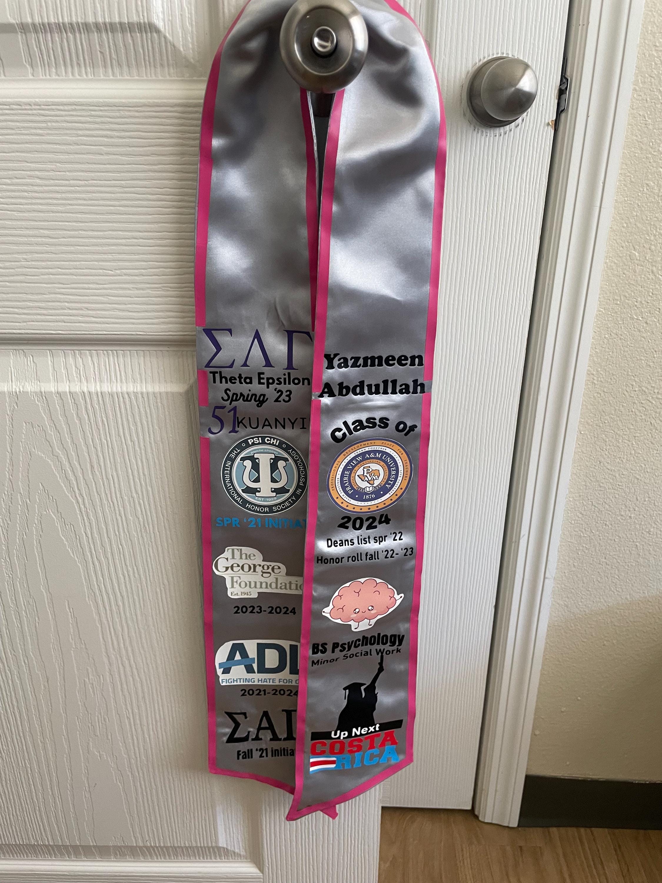 Custom-made Graduation Stole - Etsy