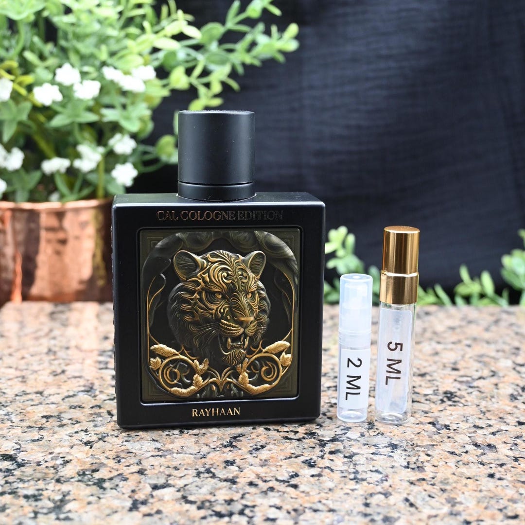 Tiger Cal Cologne Edition EDP - Rayhaan | 2ml / 5ml SAMPLE | Travel ...
