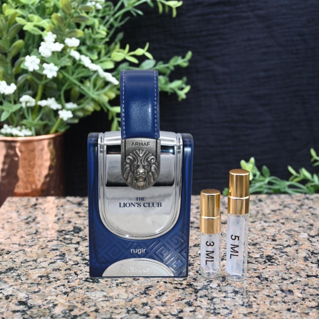 The Lion's Club Rugir EDP - Armaf | 3ml / 5ml SAMPLE | Travel Size ...