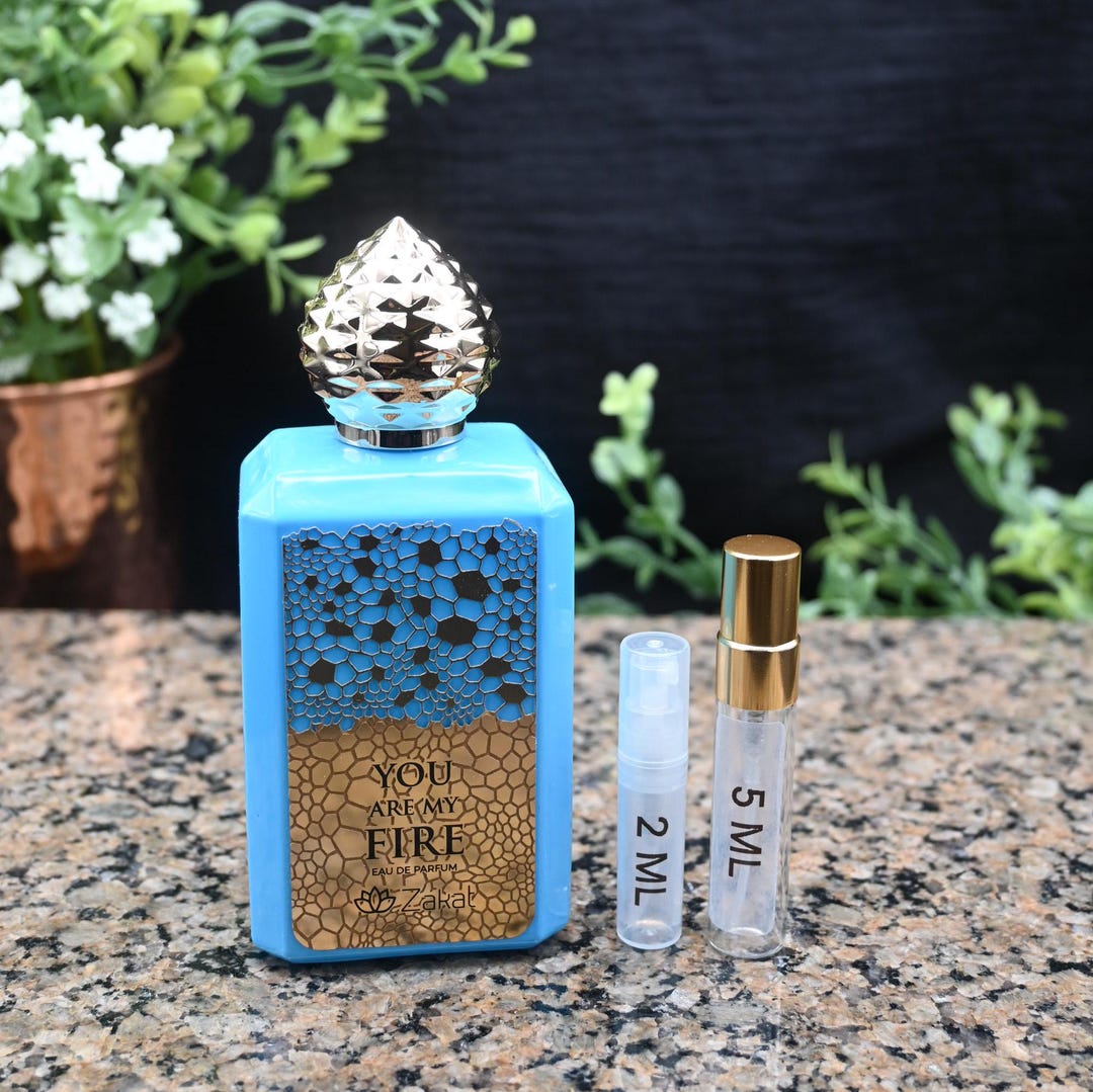 You Are My Fire EDP - Zakat | 2ml / 5ml SAMPLE | Travel Size | Middle Eastern Fragrance Samples ...