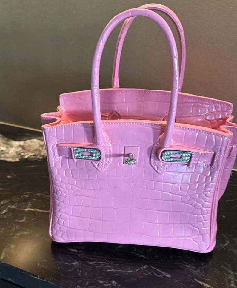 Luxury Birkin Flower Vase Bag, Flower Vase Handbag, Christmas Gifts ...