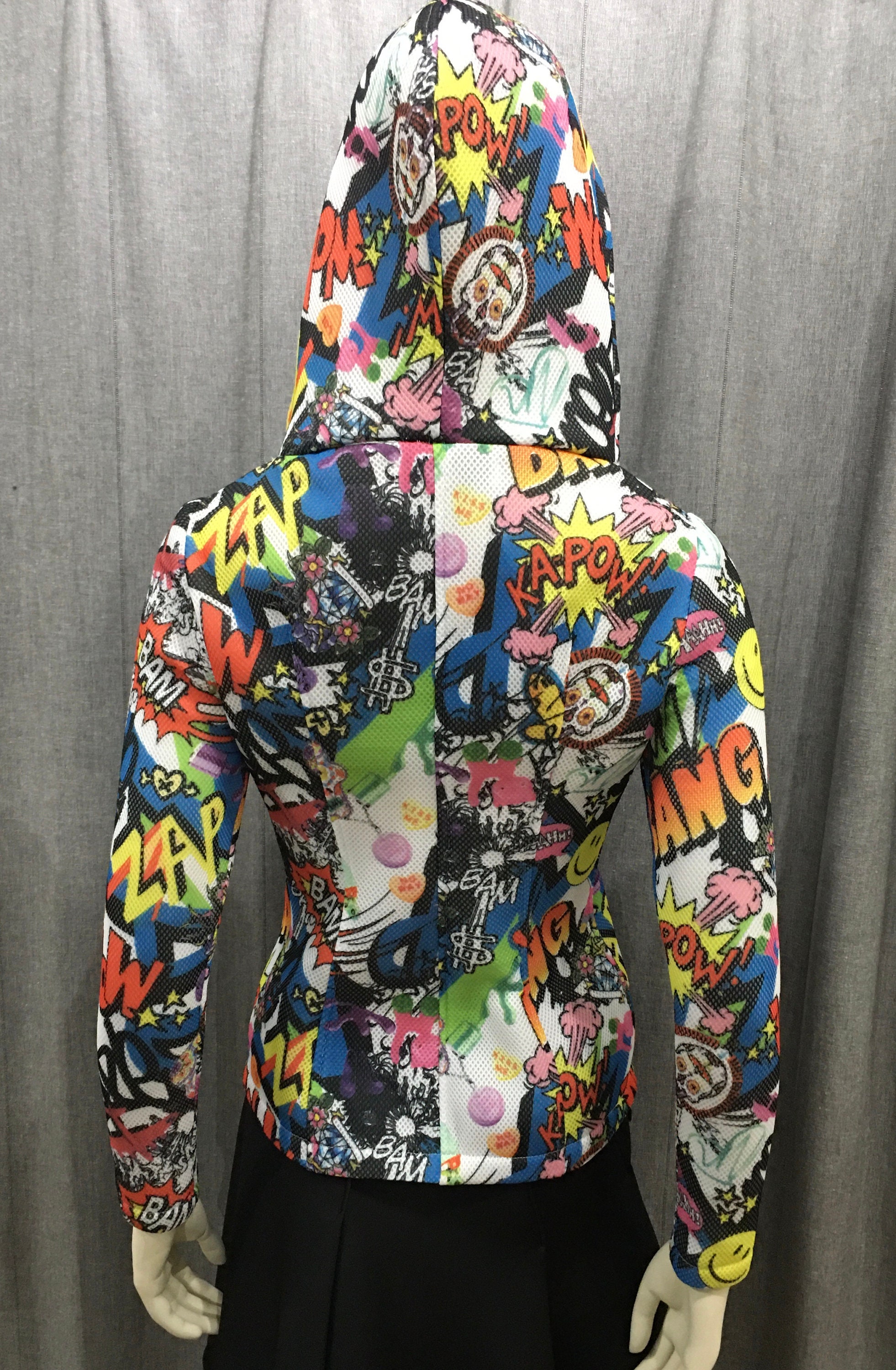Women Comic Pop Art Neoprene Jacket - Etsy