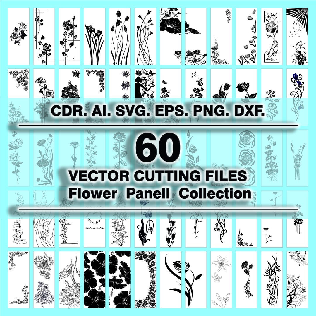 Vector. Decorative Panel SVG. 360digital Files Cdr,dxf,eps,svg,ai,png ...