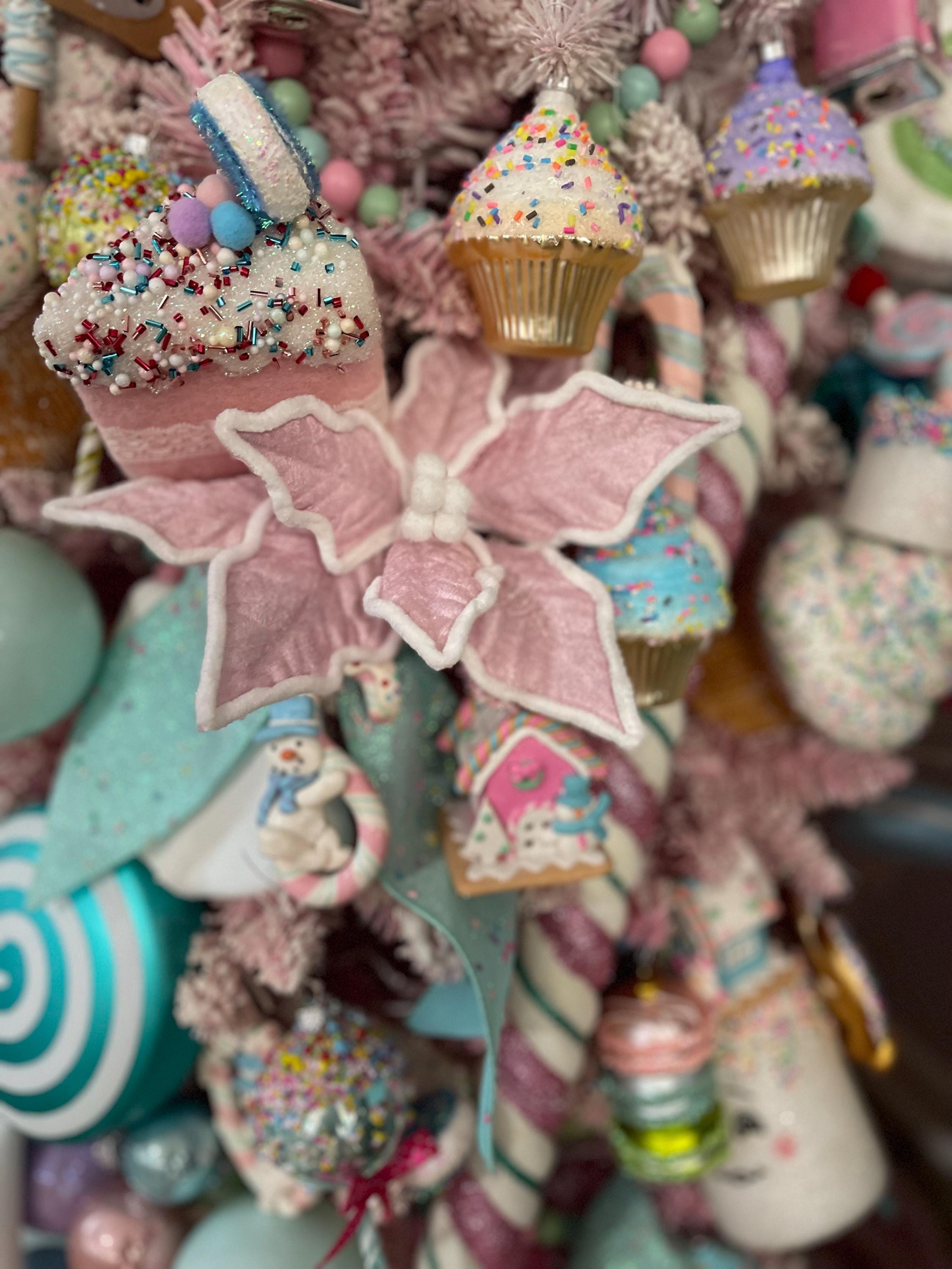 Candyland Christmas Tree Kit Sweets Tree Ribbon and Sprays Candy Tree ...