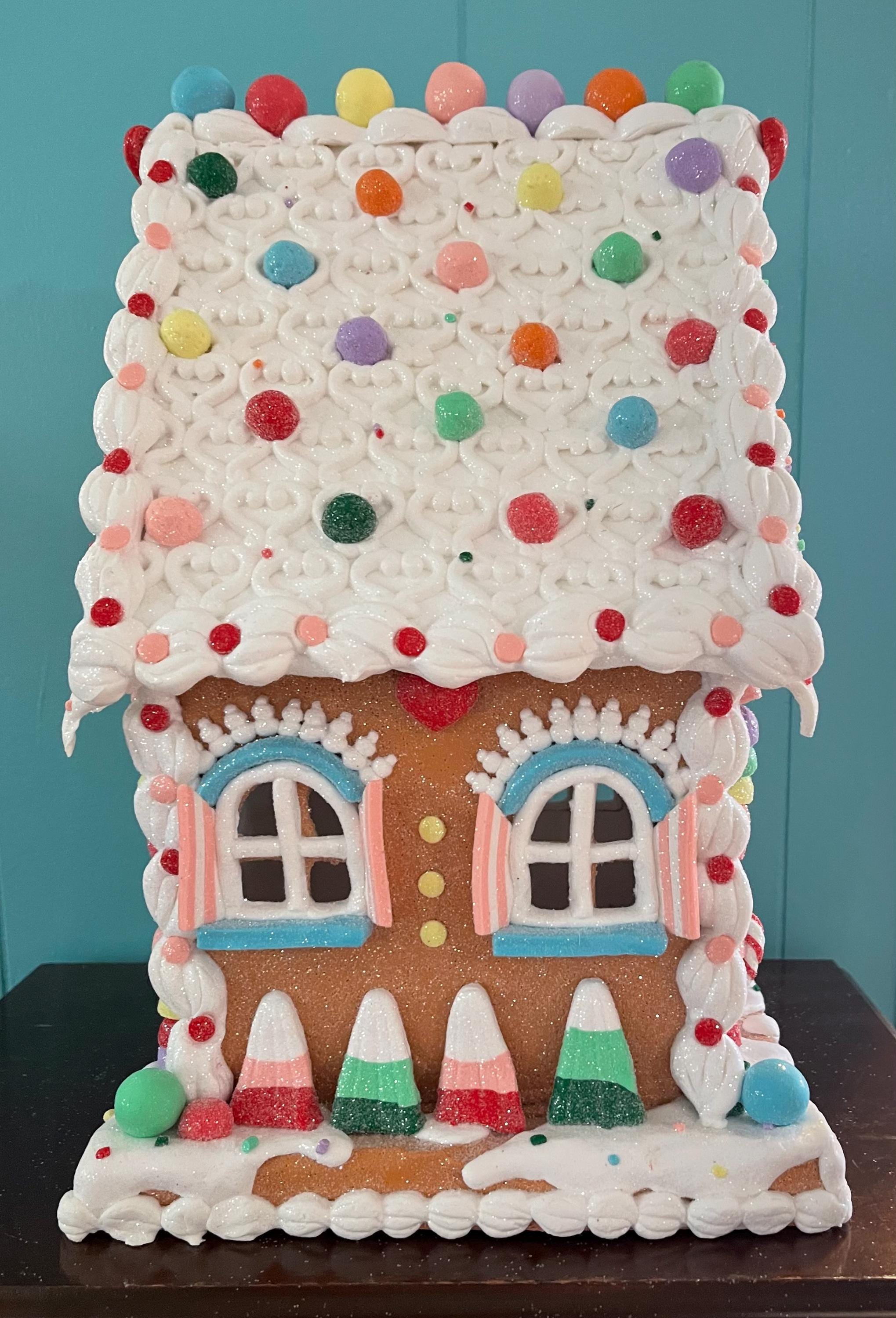Valentine Decor, Gingerbread House, Valentine’s Day , Christmas Decor ...