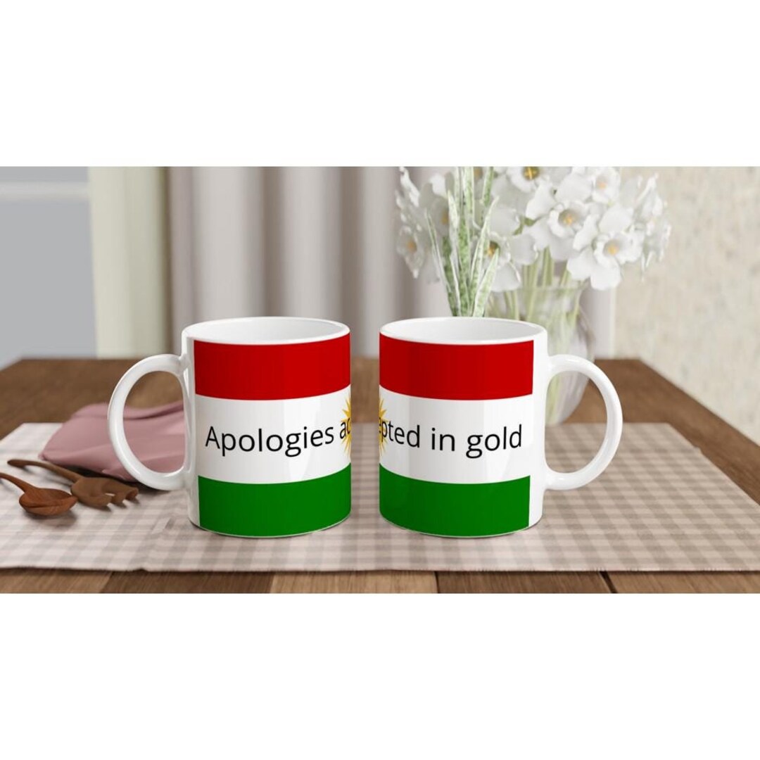 Kurdistan Meme Mug | Kurdish Mugs | Kurdistan Gifts - Etsy