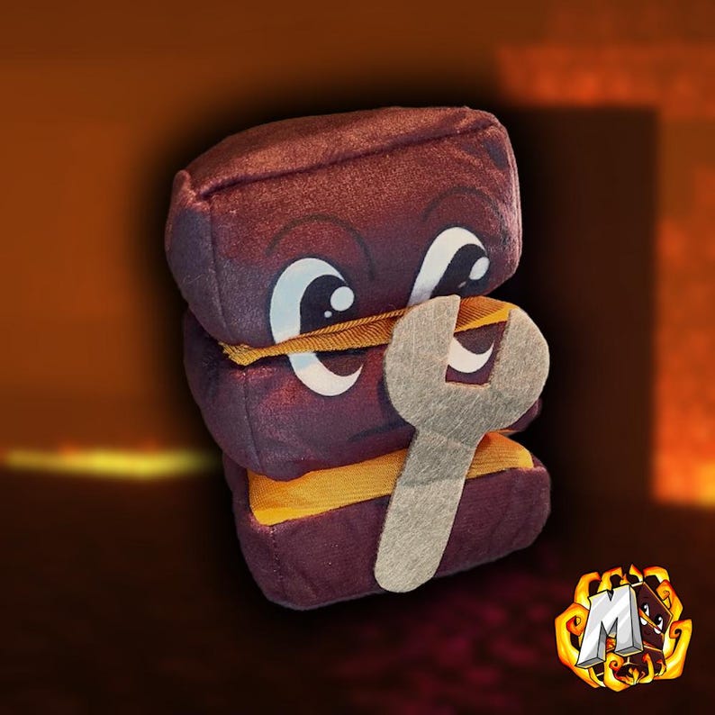 Minecraft Magma Cube Plushie - Etsy