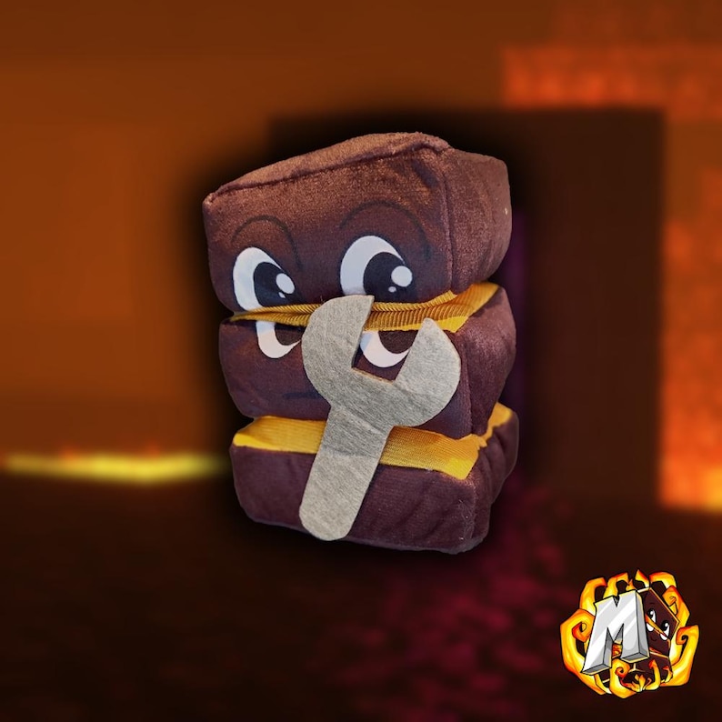 Minecraft Magma Cube Plushie - Etsy